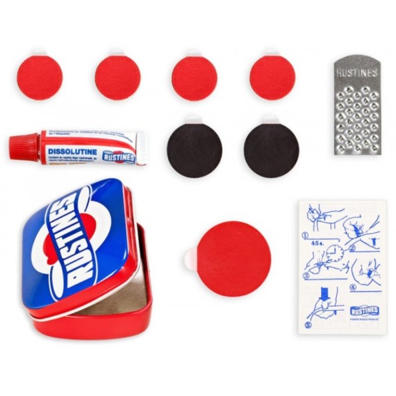 Véritables rustines - boite métal - L'Atelier du Poupoupidou